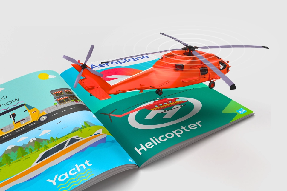 Transformative AR Books for Early Learners