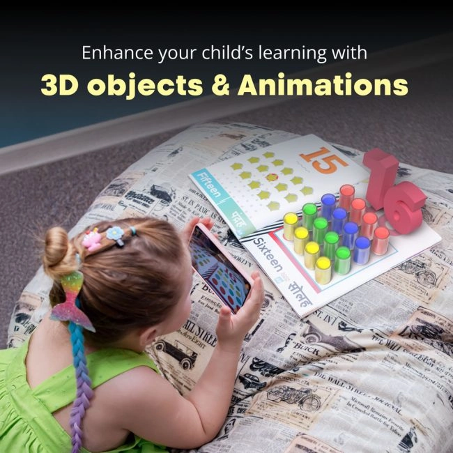 Counting Books for Preschoolers with 3D Features - StartAR