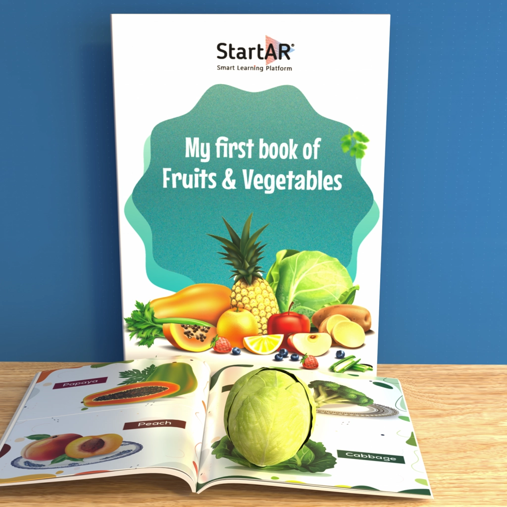 Fruits and Vegetables Book – Interactive Learning for Kids